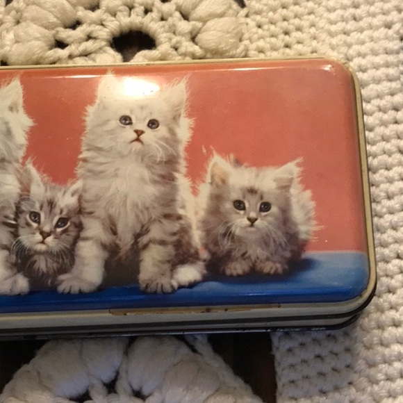 Vintage | Accents | Vintage Kitty Tin Thornes Toffee Tin England | Poshmark